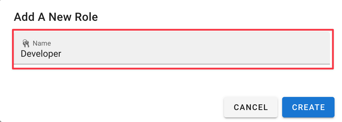 Create a user role – IIJ America Inc