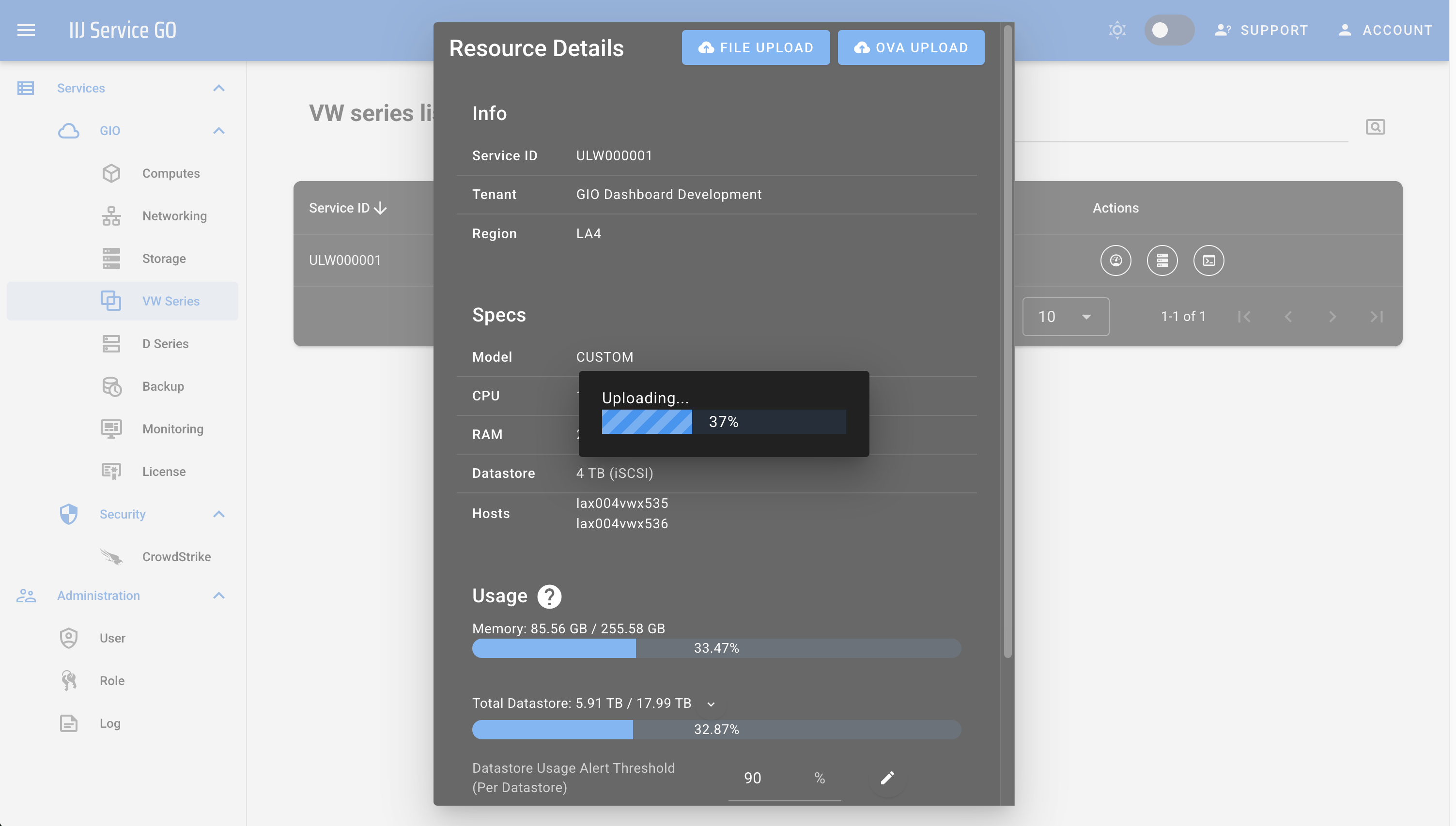 How to upload OVA file to vCenter as template – IIJ America Inc